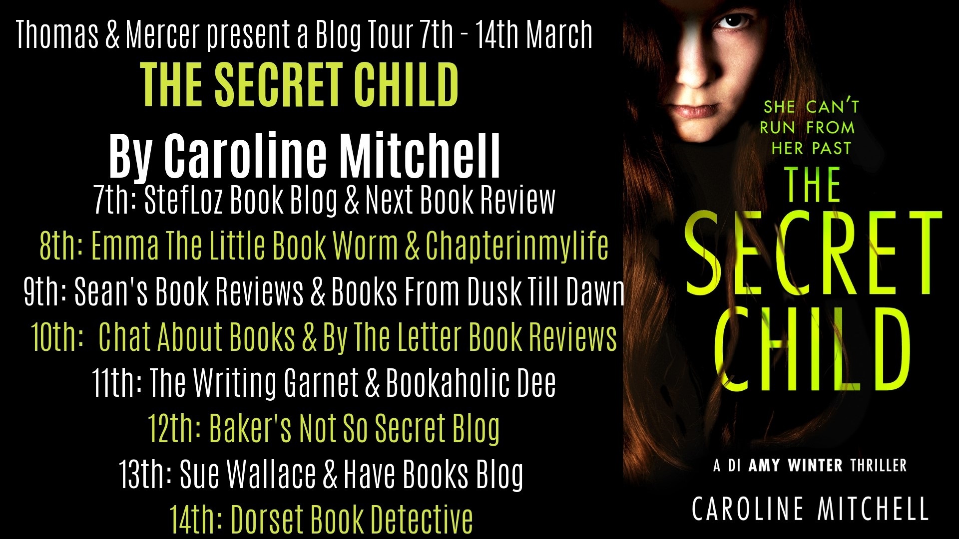 The Secret Child (A DI Amy Winter Thriller Book 2) by Caroline Mitchell ...